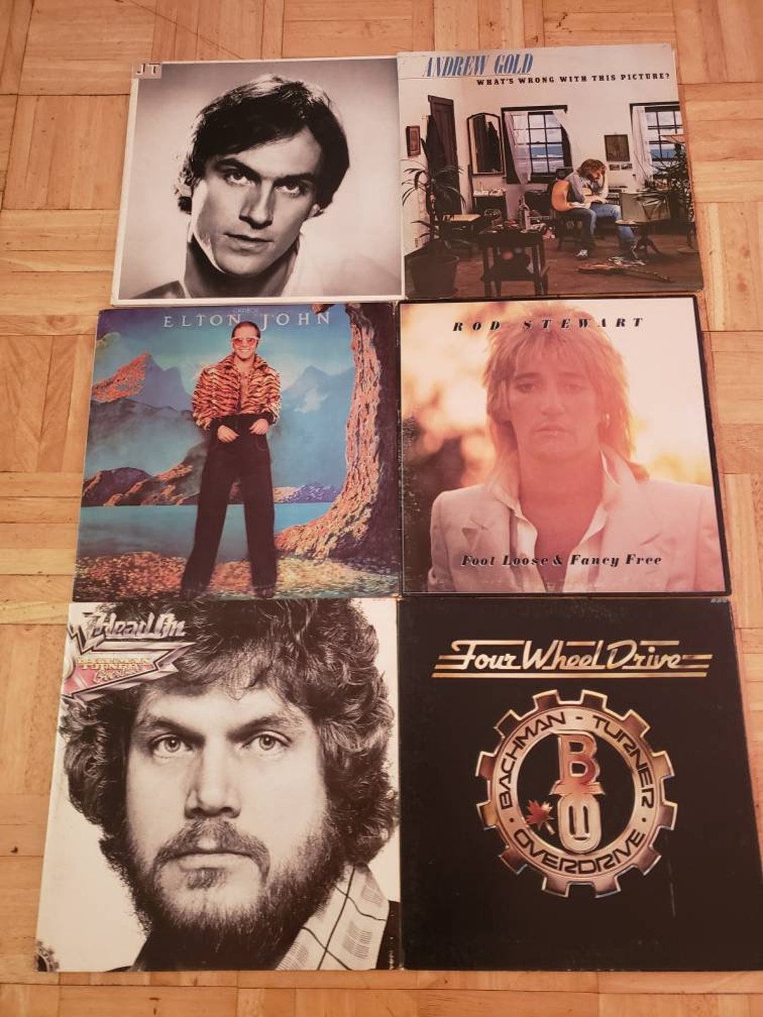 LP Vinyl Record Set Record 1970 s Music Lover Gift 6 Lp s 2 bachman lp-vinyl-record-set-record-1970-s-music-lover-gift-6-lp-s-2-bachman