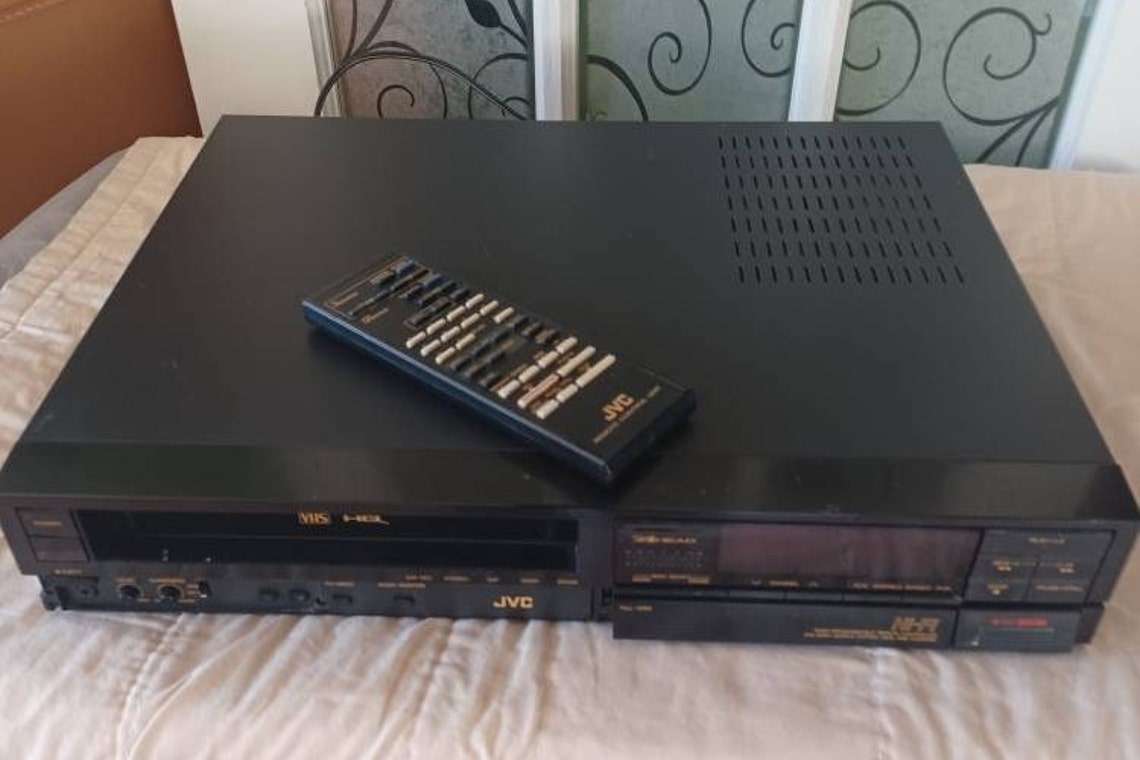 VHS Player JVC Video Cassette Player Player Working, Hi-fi Stereo With ...