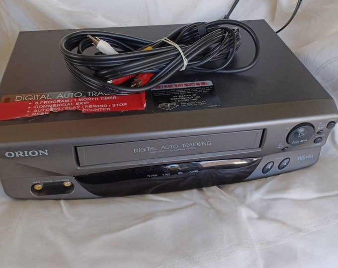 VHS, VCR Player Recorder Hi-fi Stereo Orion, Digital Auto Tracking ...