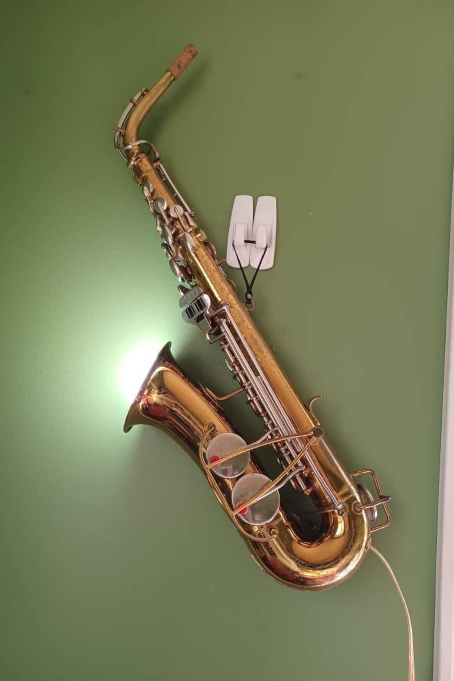 Saxophone Lamp Wall Sconce Musical Decorvintage Saxophone - Etsy