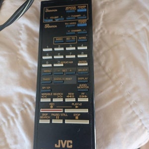 VHS Player JVC Video Cassette Player Player Working, Hi-fi Stereo With ...