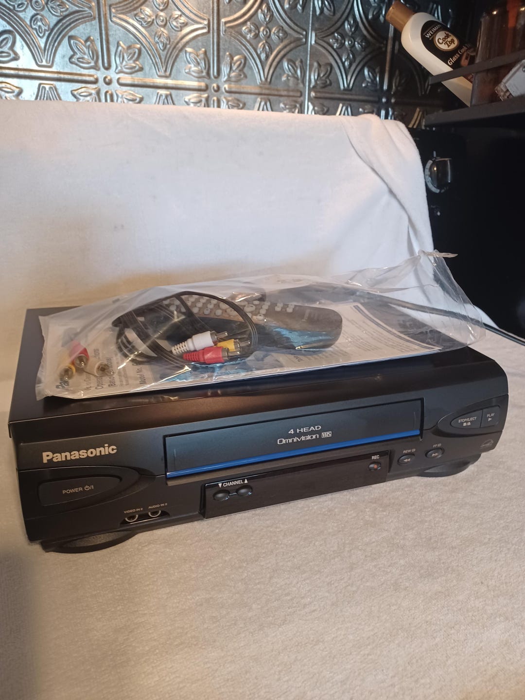Panasonic VHS Video Tape Player 4 Head Omnivision With Remote ...