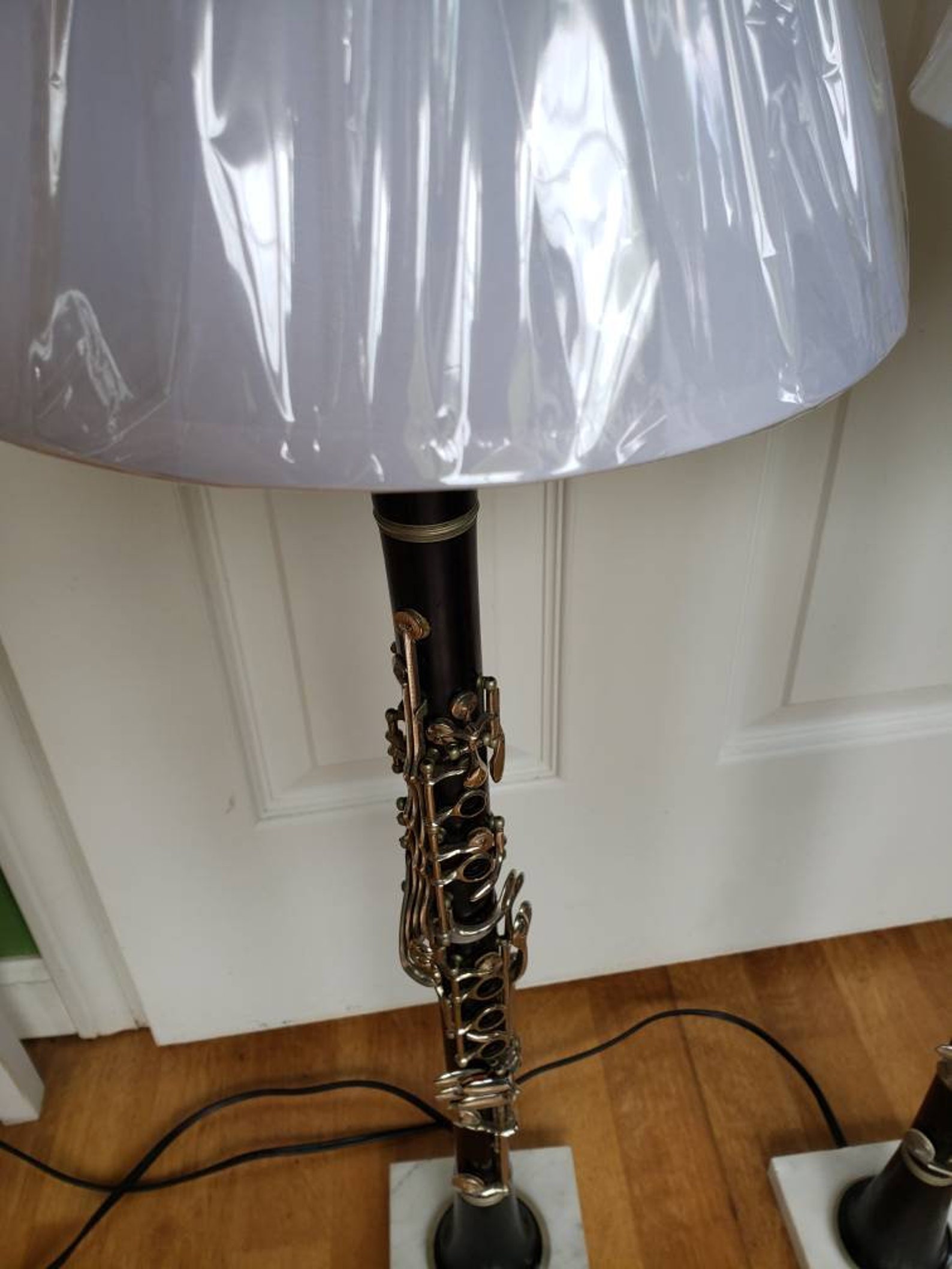 2 Clarinet Lamps Vintage Musical Instrument Lamp Studio - Etsy