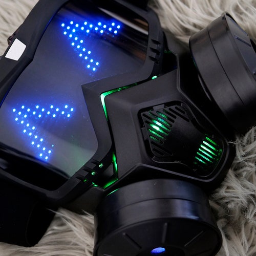 The Cyber Mask :// Air Conditioned Gas Mask With Built-in | Etsy