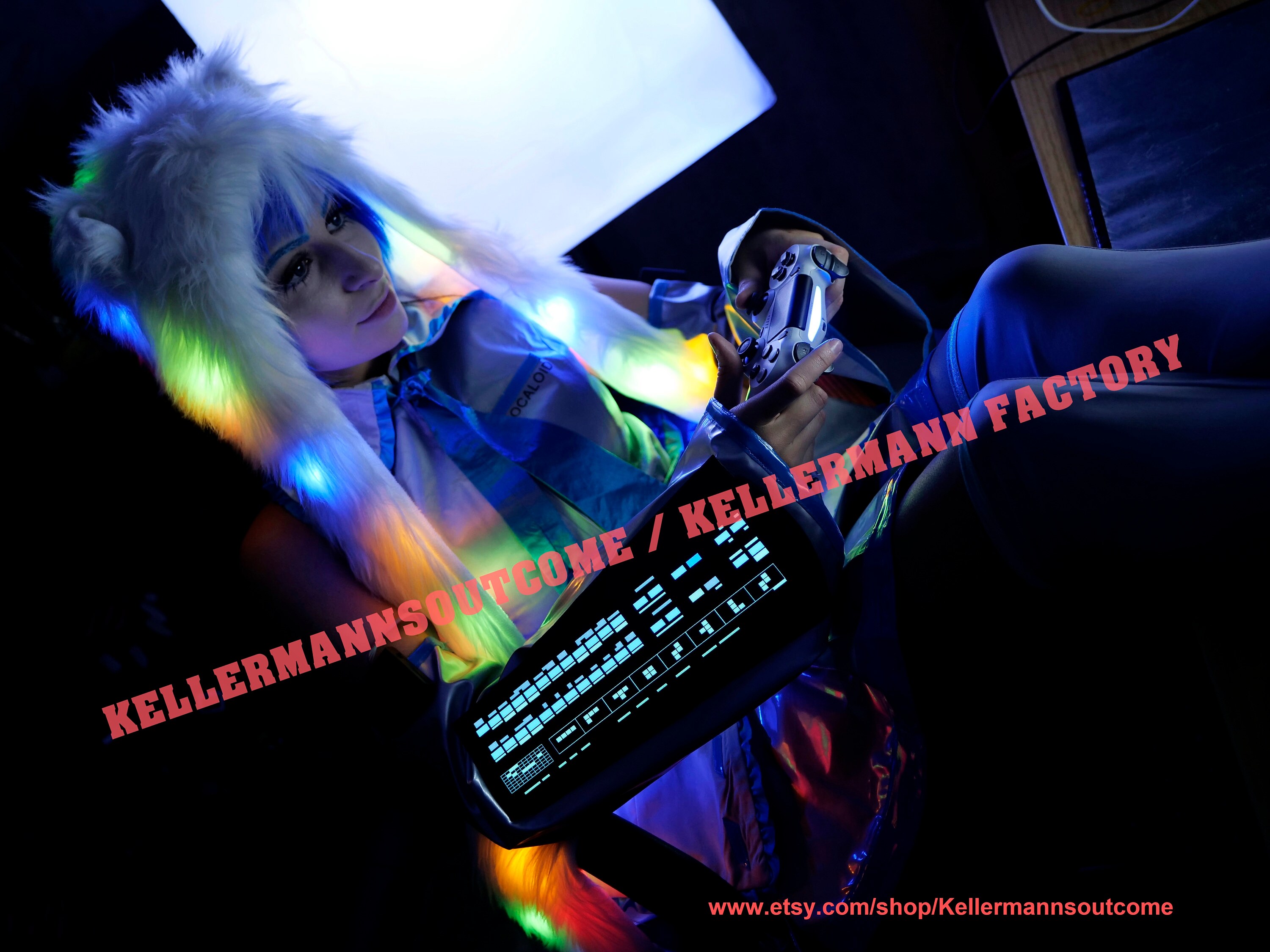 Hatsune Miku Light Up Arm Sleeve Panel Arm Display With | Etsy