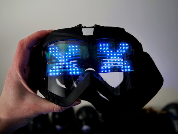 Cyber Goggles LED Glasses With Programmable LED Display - Etsy