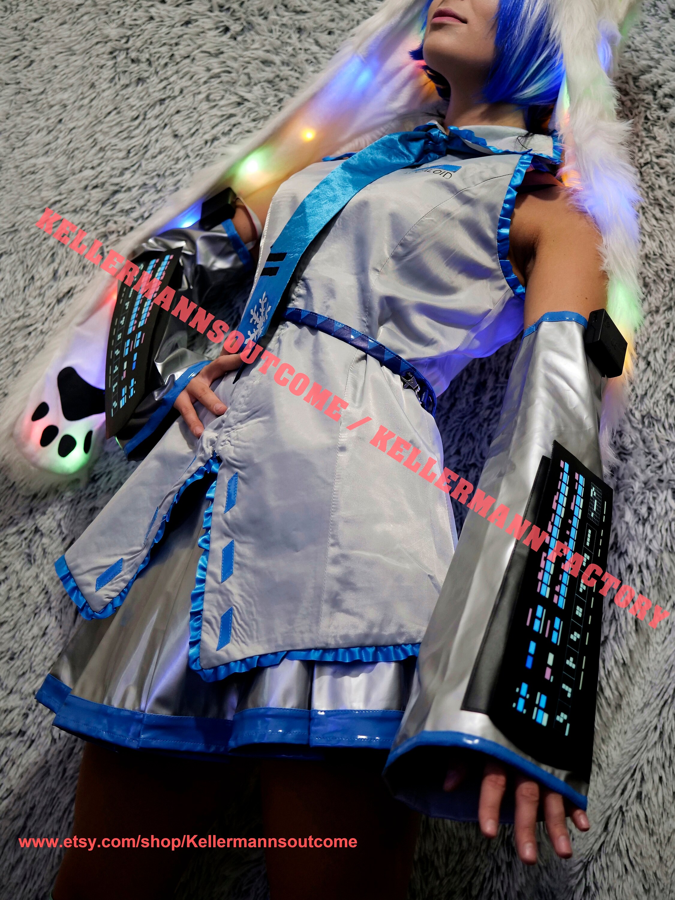 Hatsune Miku Light Up Arm Sleeve Panel Arm Display With | Etsy