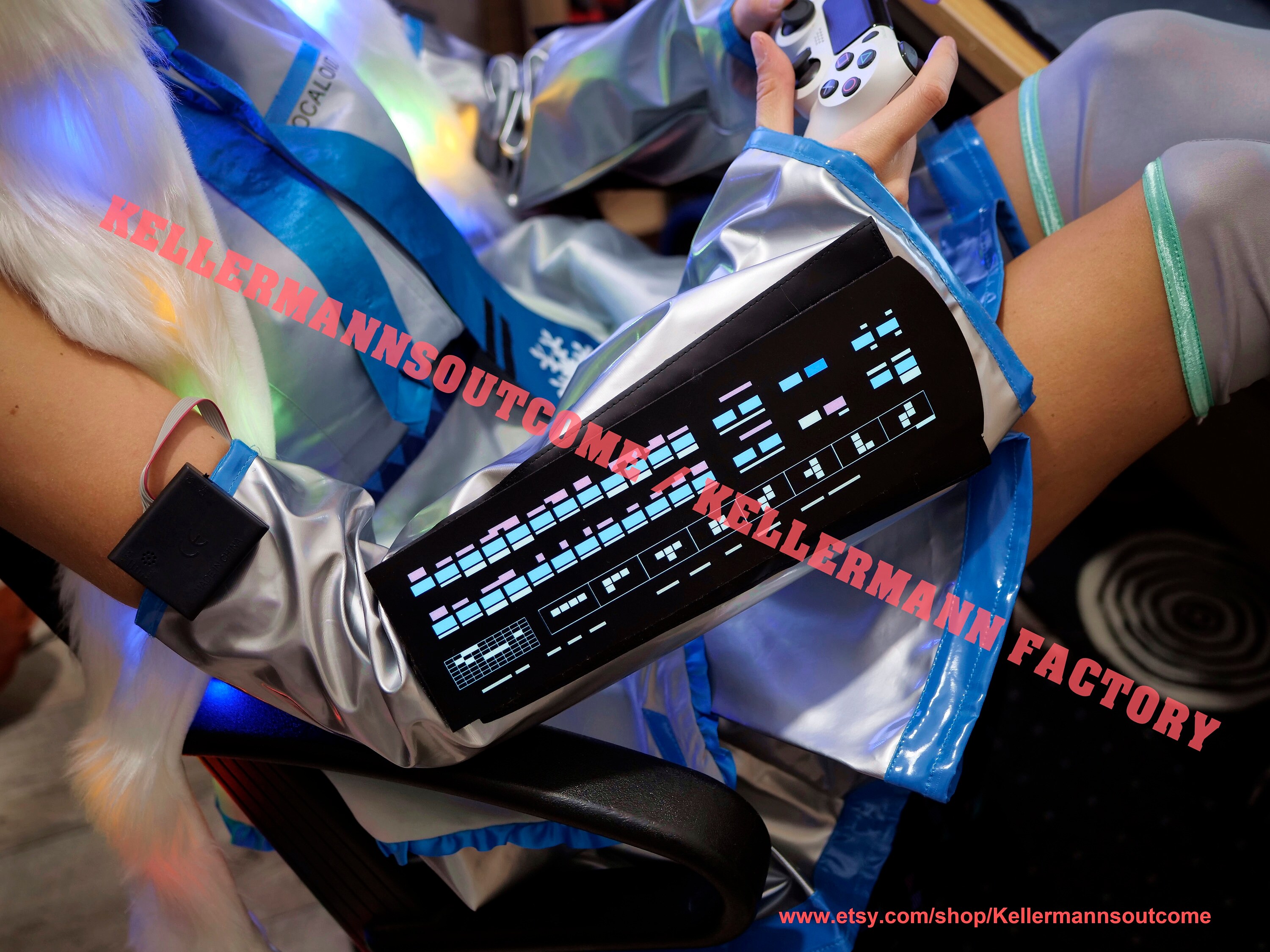 Hatsune Miku Light Up Arm Sleeve Panel Arm Display With | Etsy