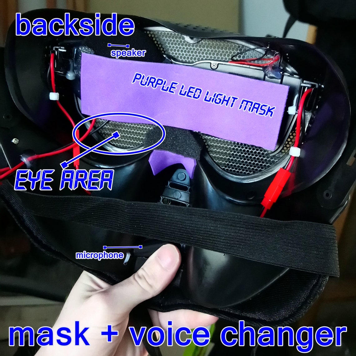 Professional Wrench Mask with LED Matrix different designs | Etsy