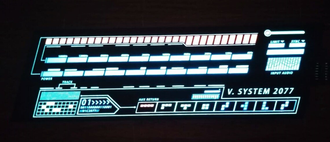 Cyberpunk 2077 x Hatsune Miku Light Up Arm Sleeve Panel Arm | Etsy