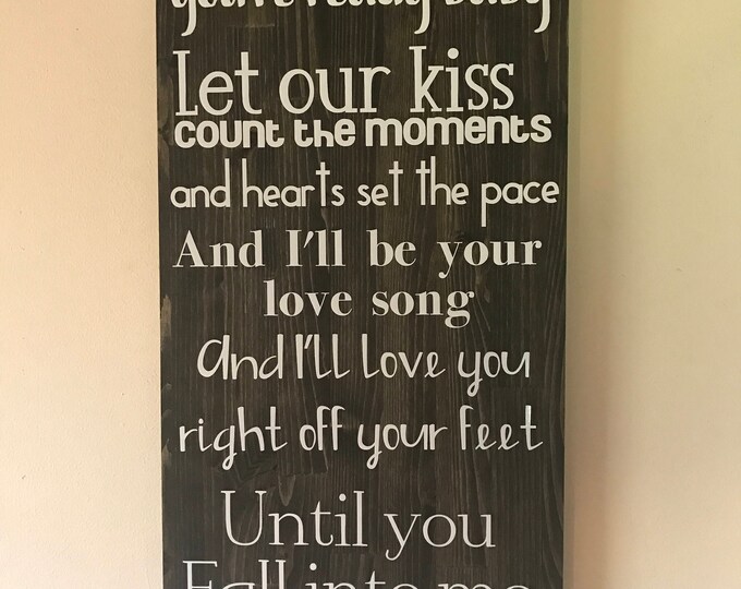 Fall Into Me - Etsy