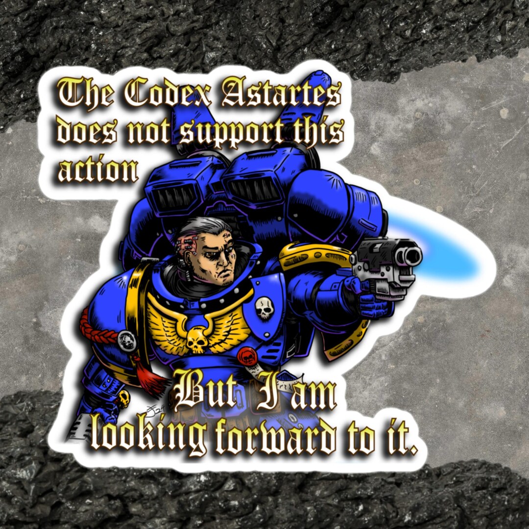 The Codex Does Not Support This Sticker - Etsy