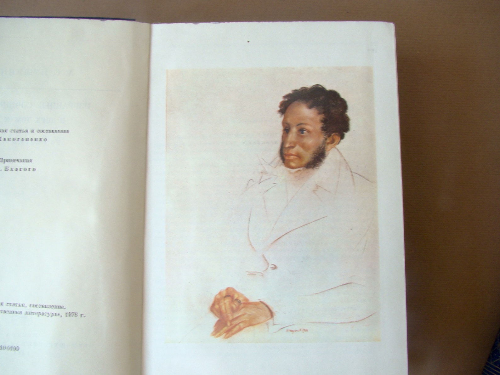 A. Pushkin Selected Works in Two Volumes. Vintage Book in - Etsy