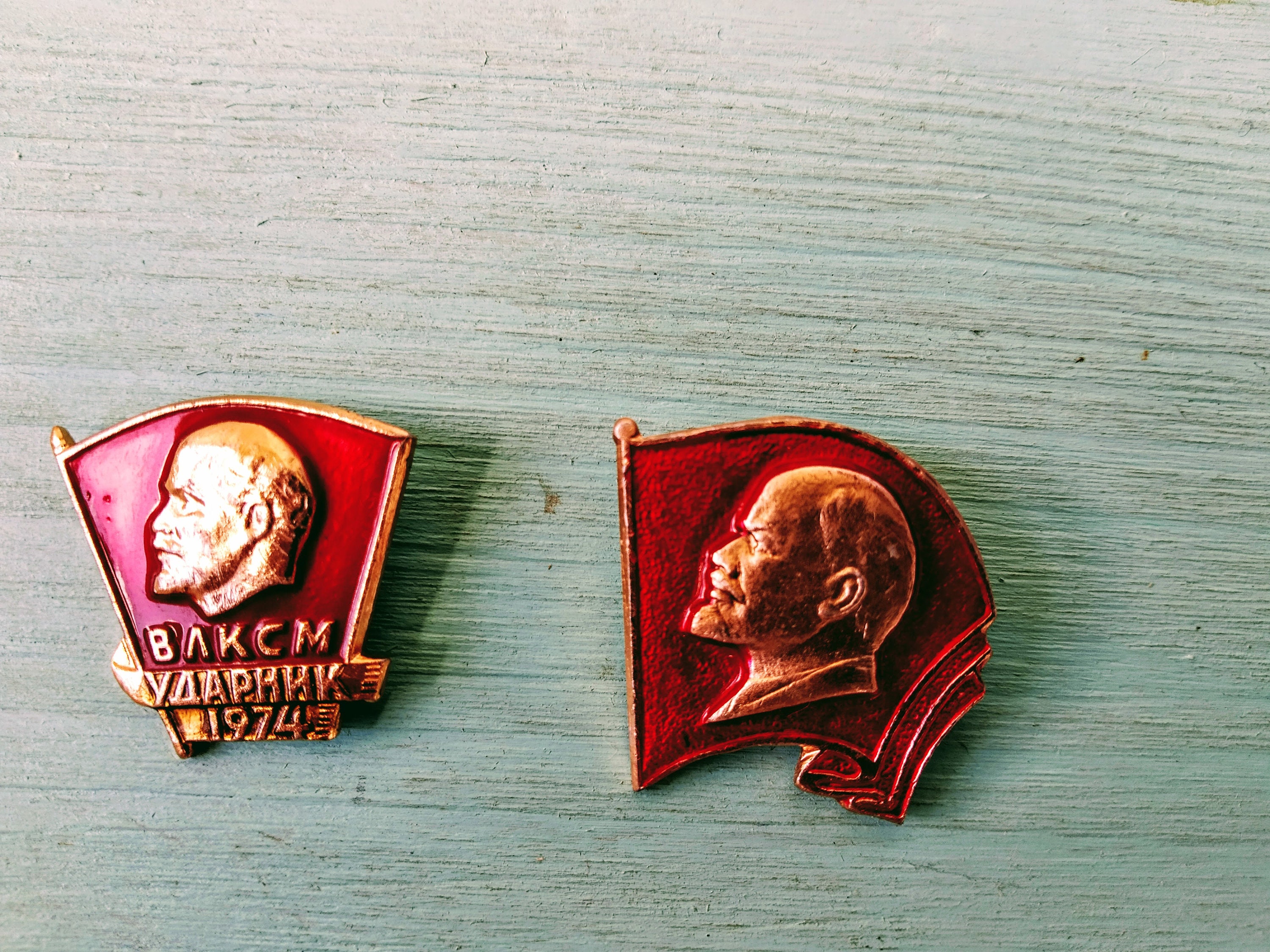 Lenin Pins Set of 12 Soviet Badges Soviet Badges Collection Vintage ...