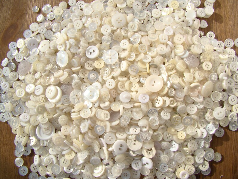 100 buttons bulk assorted buttons 3-20 mm 1/5 3/4 inch | Etsy