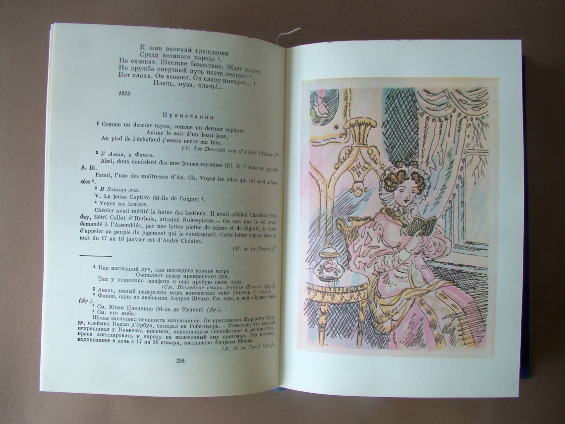 A. Pushkin Selected Works in Two Volumes. Vintage Book in Russian ...