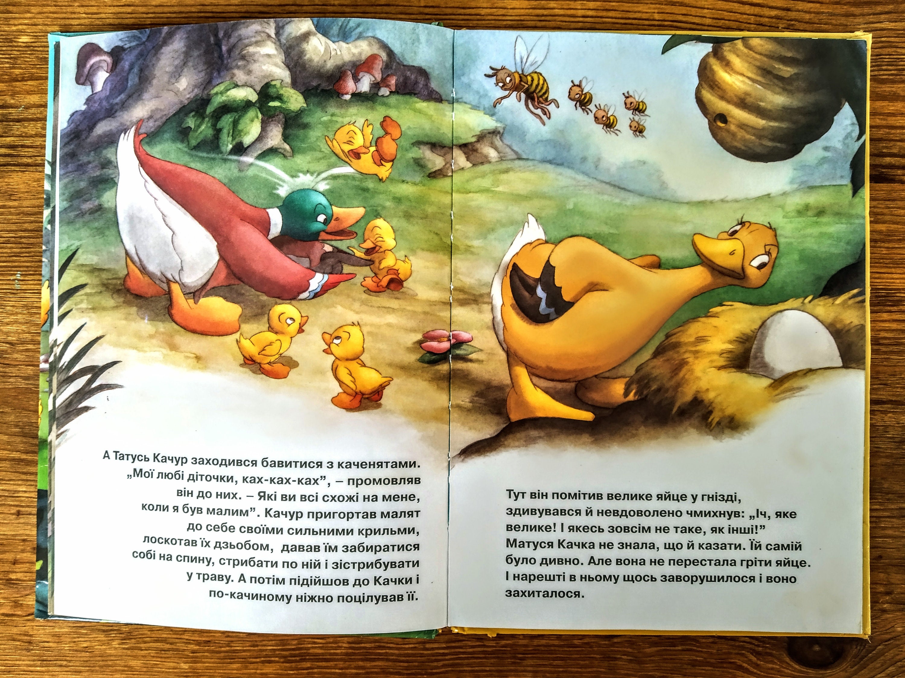 Book in Ukrainian - Disney "the Ugly Duckling" - "Гидке Каченя ...