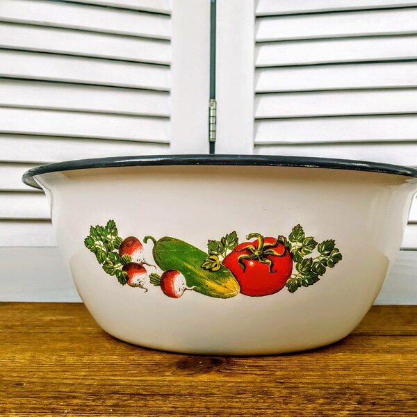 Enamel Wash Basin - Etsy