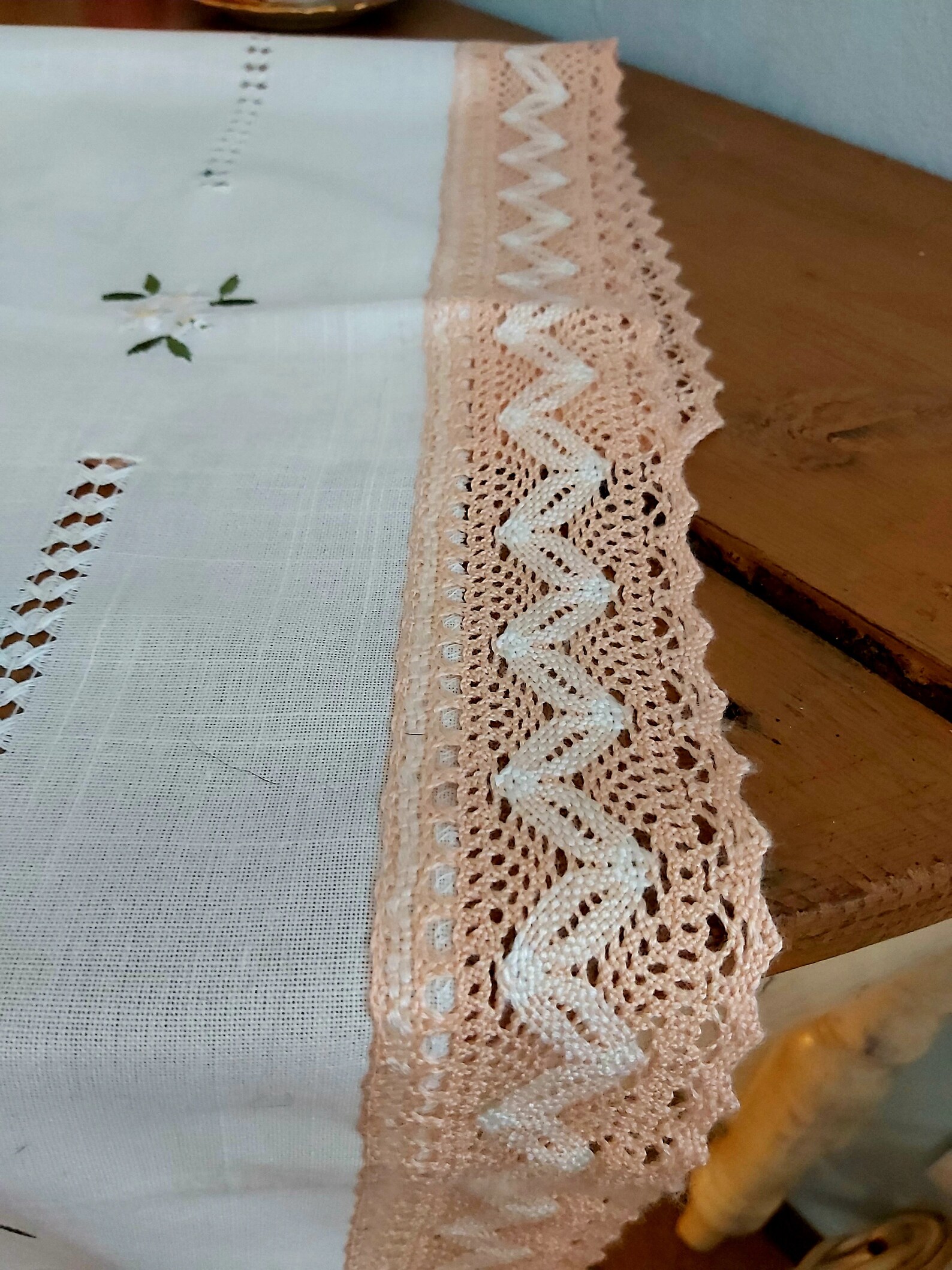 Vintage Table Runner Italian Embroidery Table Runnerwhite - Etsy