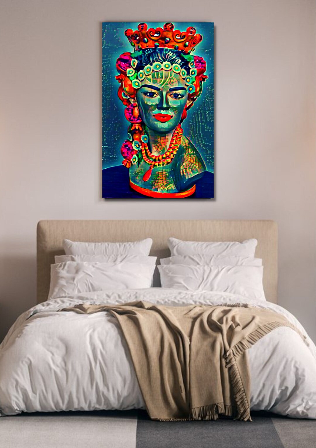 Testa Di Moro: Female Print Sicilian Culture Fancuilla Sicilanavintage ...