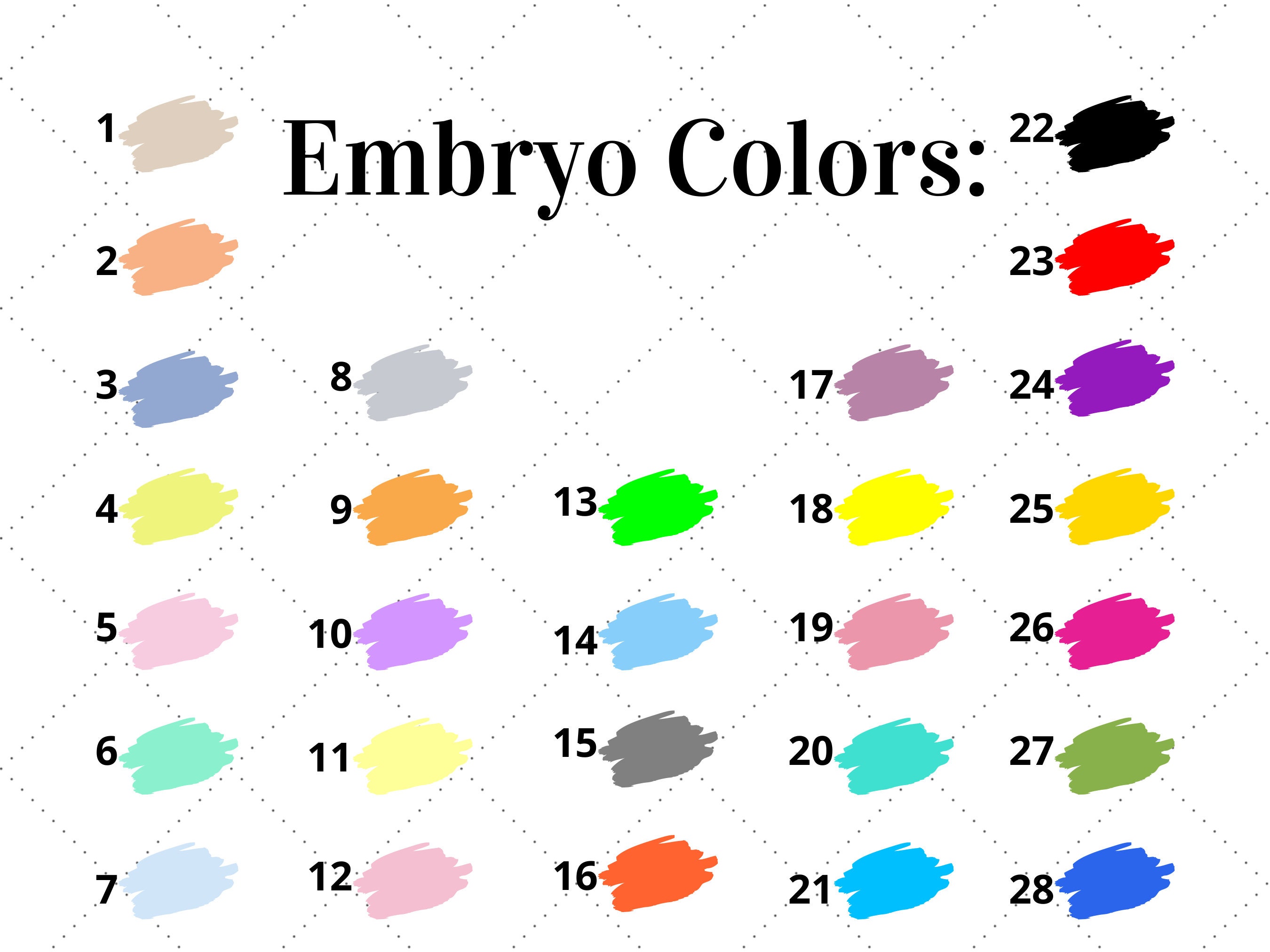 Embryo Watercolor Custom, Watercolor Embryo Painting Art, IVF Embryo ...
