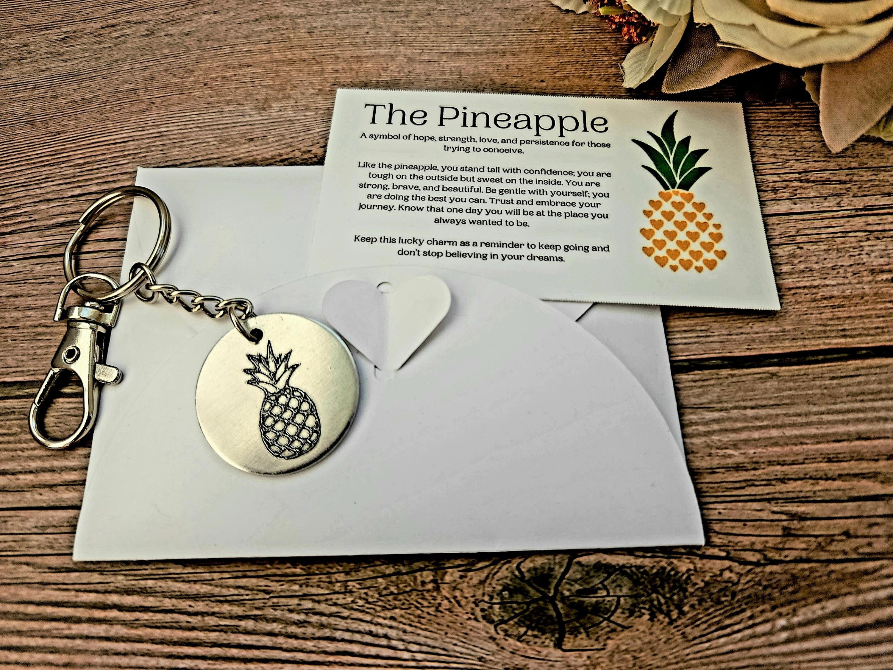 Infertility Keychain IVF Gifts IVF Pineapple Fertility Gift - Etsy
