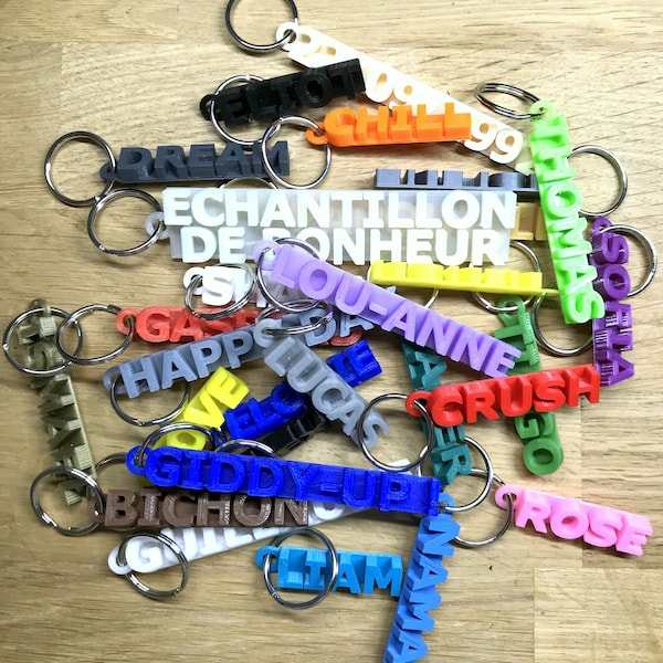 3d Printed Keychains for Men - Etsy