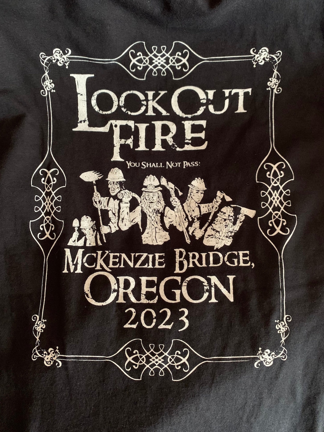 Lookout Fire Wildland Fire T-shirt - Etsy