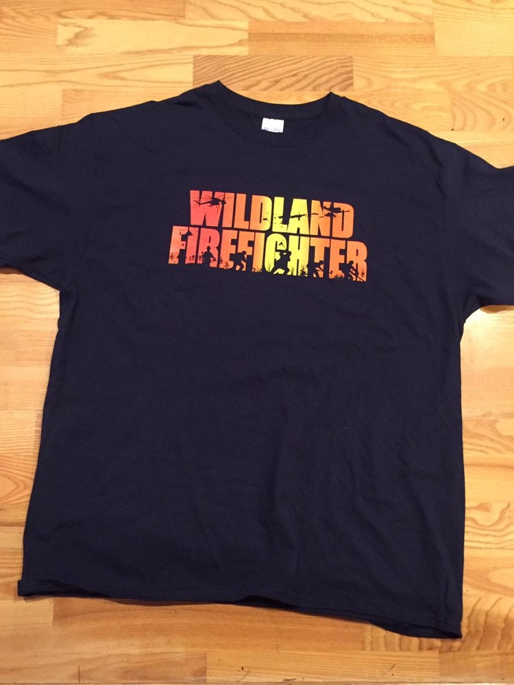 Wildland Firefighter T-shirt - Etsy
