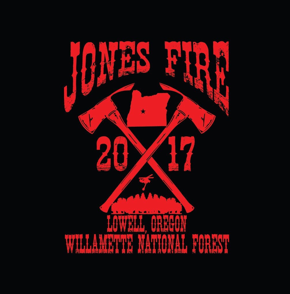 Jones Fire Wildland Fire T-shirt - Etsy