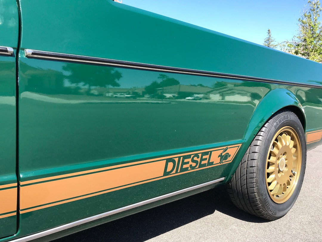 VW OEM Diesel Side Stripes, Volkswagen, Pick-up, Rabbit, Vanagon, Jetta ...