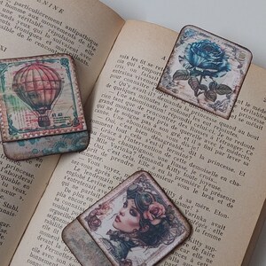 3 Paper Clip Bookmarks for Junk Journal, Junk Journal Embellishments ...