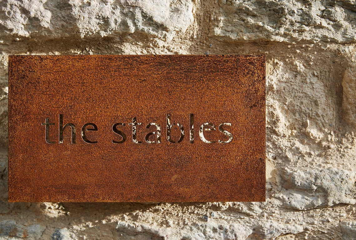 Custom Corten Steel Signage Personalised for Your Home or | Etsy