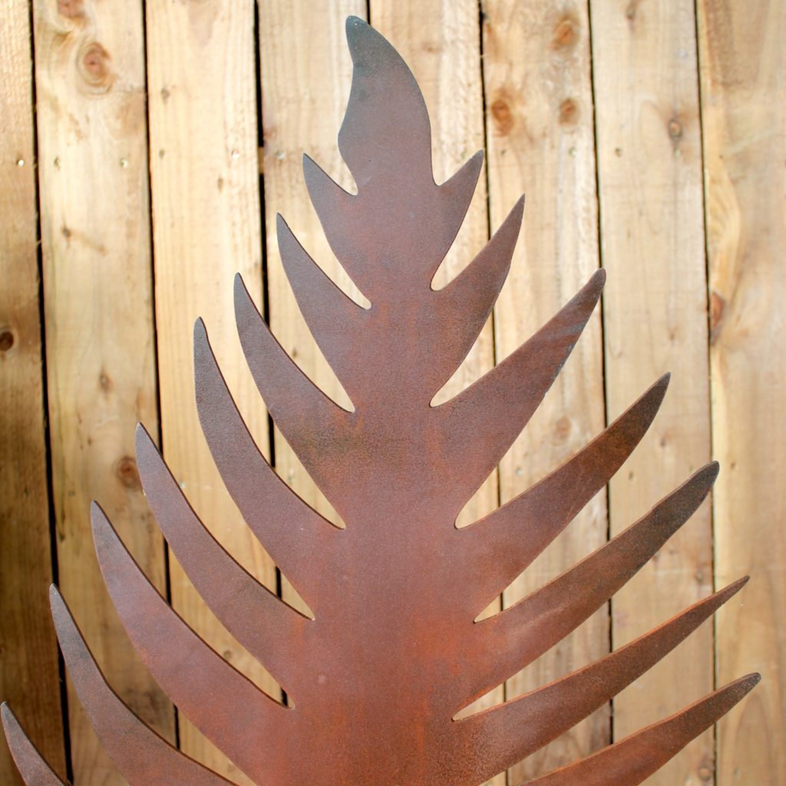 Corten Steel Leaf Sculpture - Etsy