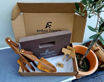 Personalised Stainless Steel Fork and Trowel Set Gifts for Gardeners ...