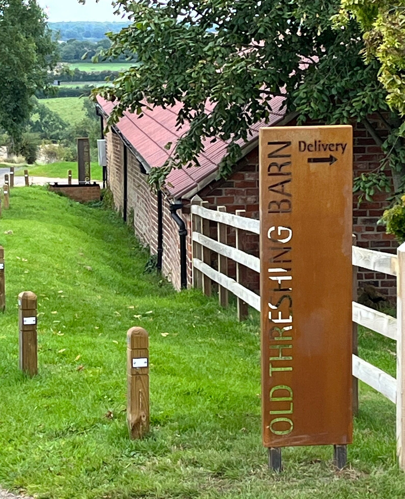 Custom Corten Steel Signage Personalised for Your Home or Business ...
