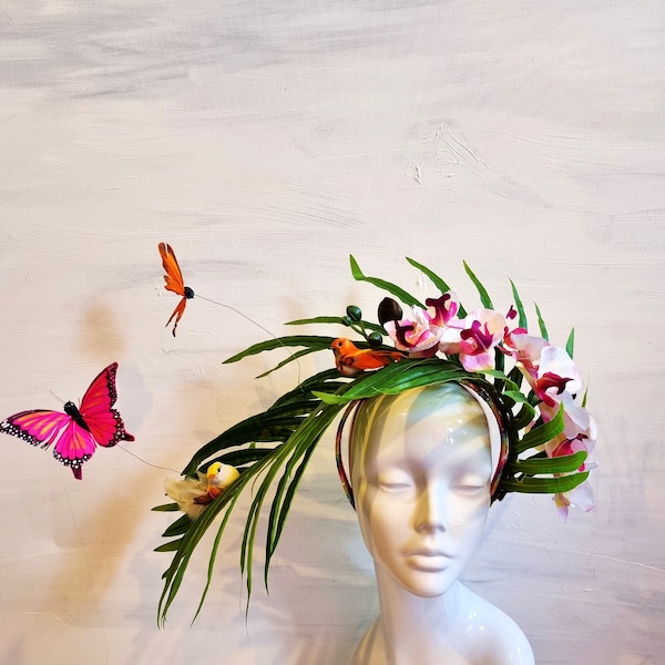 Flower Headdress - Etsy