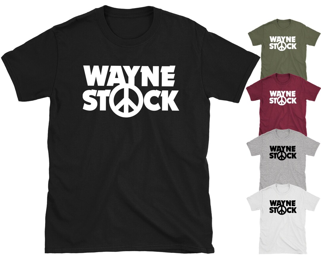 Waynestock Wayne's World Fan Film Funny Woodstock Slogan - Etsy