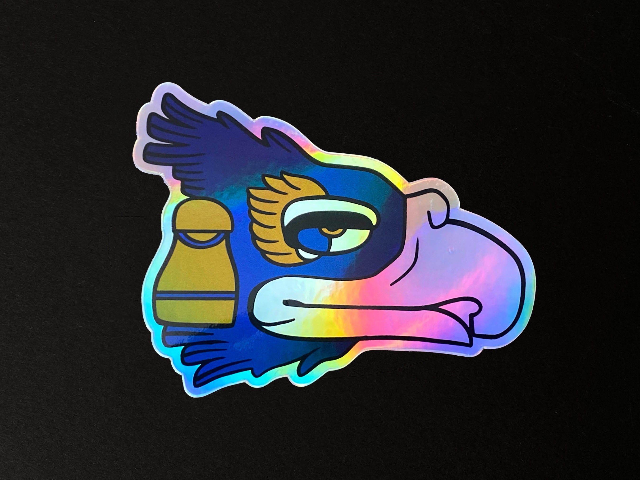 Baltimore Ravens Aztec Illustration Holographic Sticker - Etsy