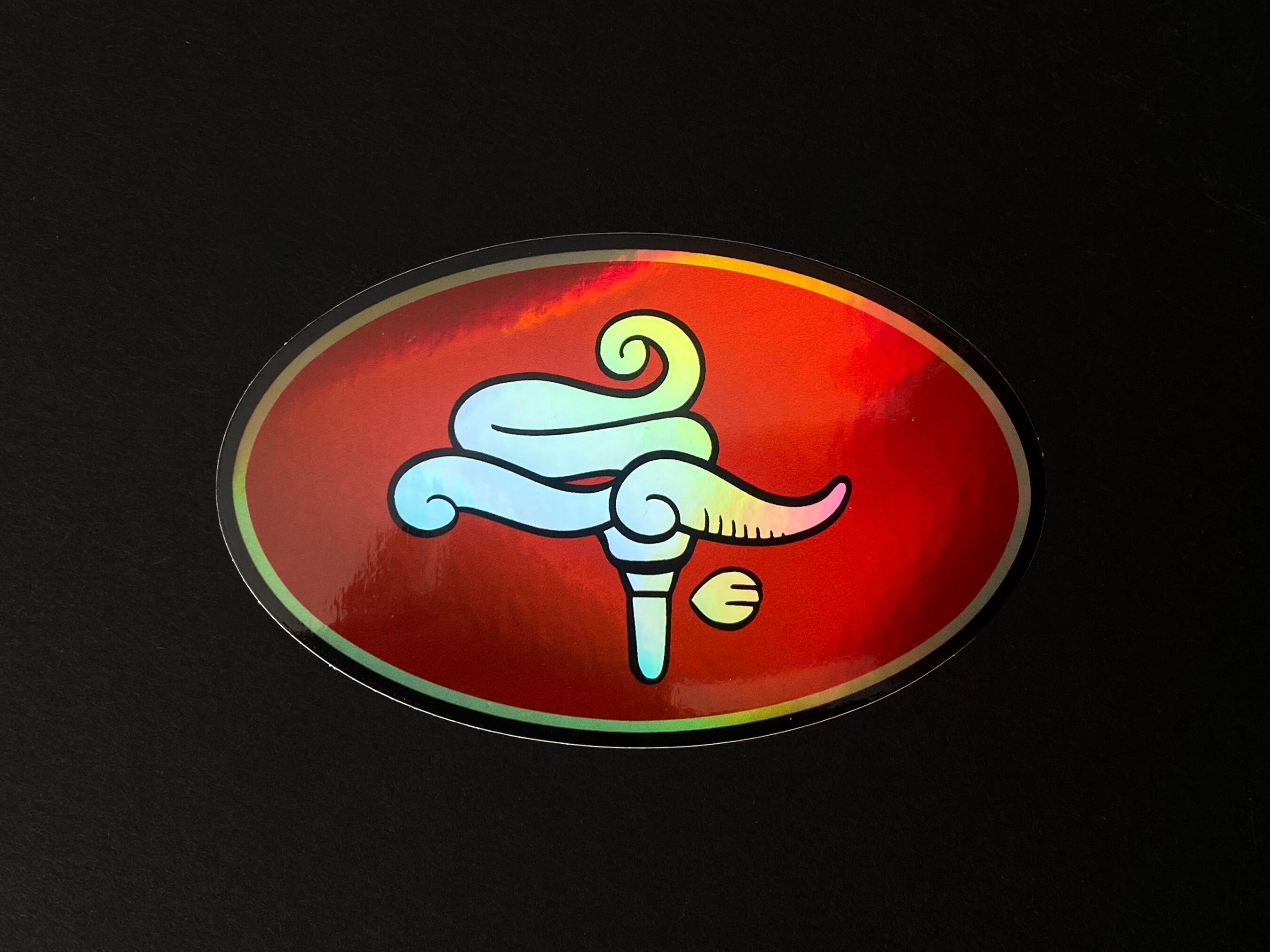 San Francisco 49ers Aztec Illustration Holographic Sticker - Etsy