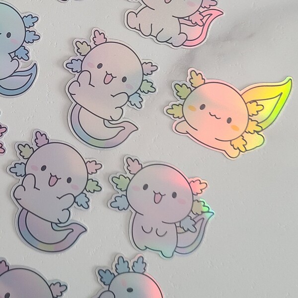 Axolotl Sticker - Etsy