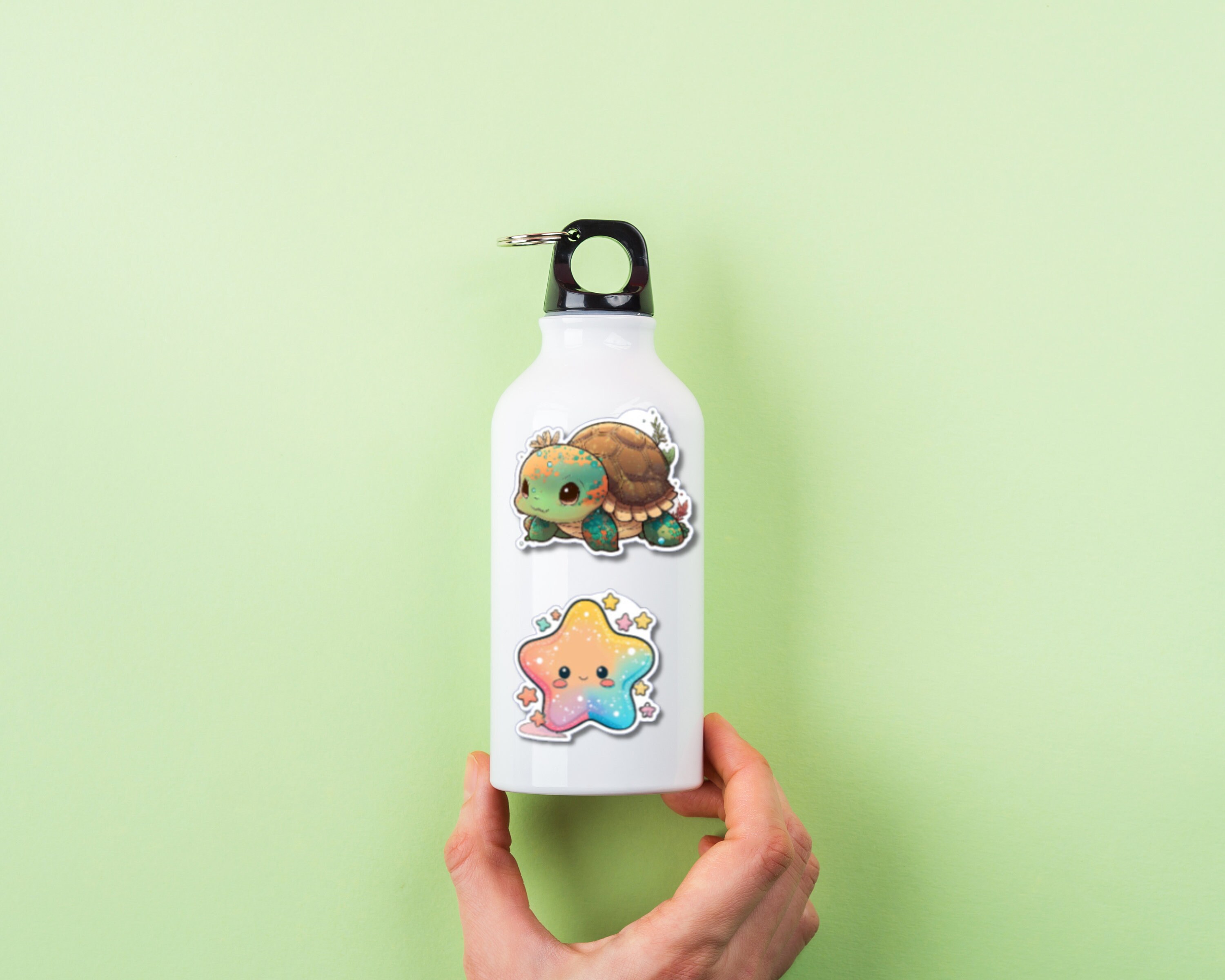 Set 15 Cute Kawaii Sea Animal Sticker Fish Sticker Planner Sticker ...