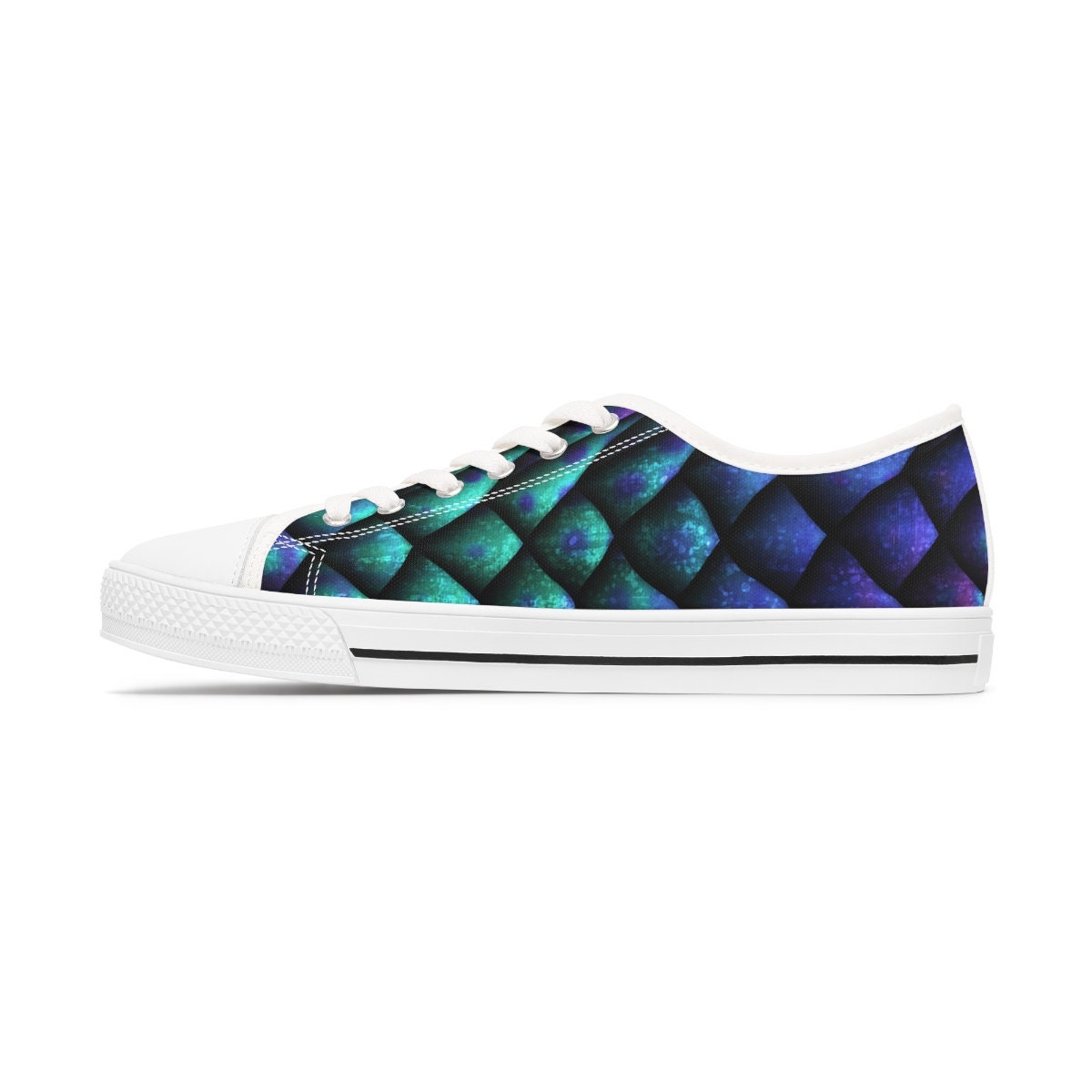 Dragon Scale Ladies Running Shoe Sneakers Street Shoe Gift for Friend ...