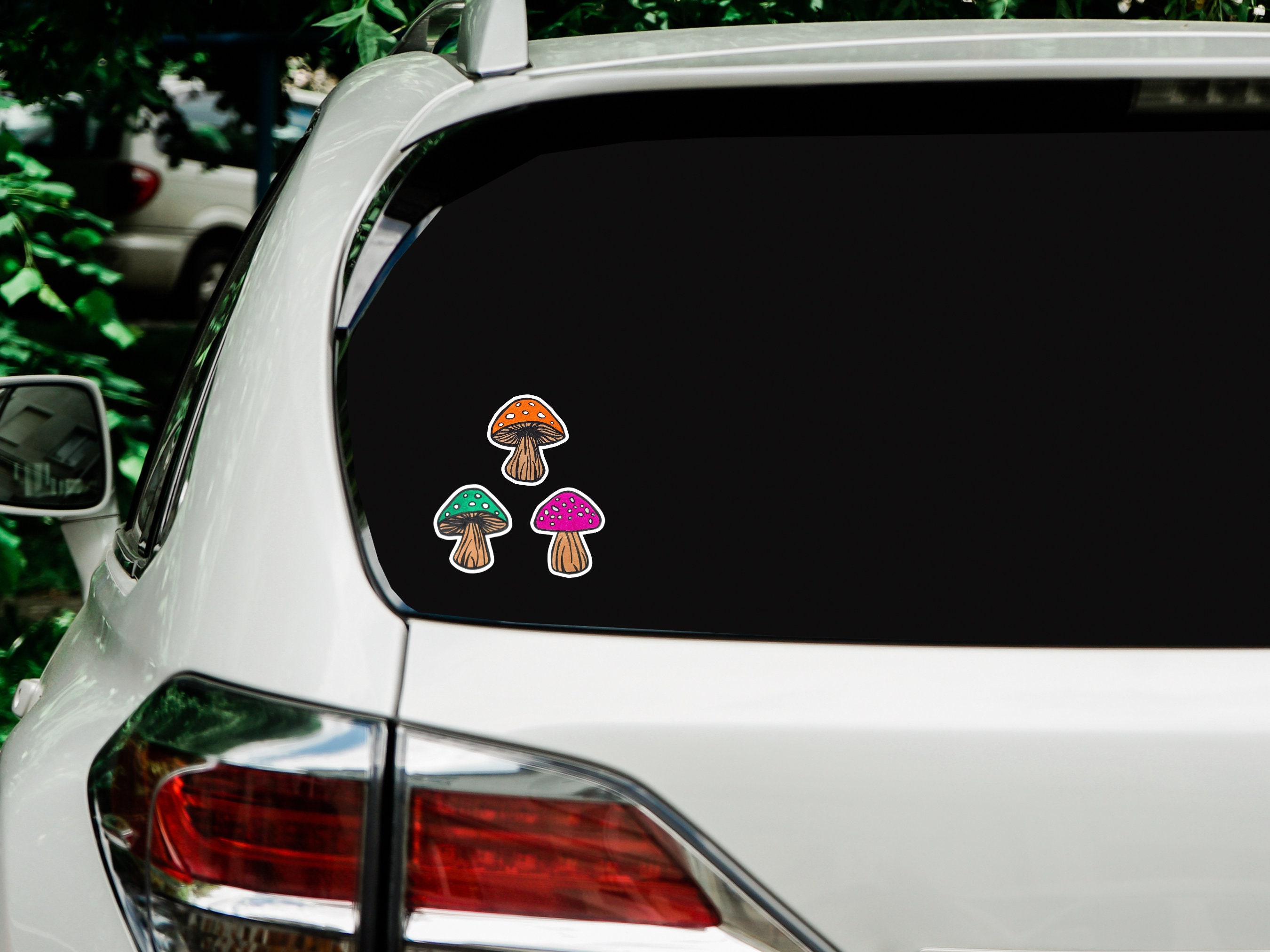 Pack Mushroom Sticker Journal Retro Mushroom Sticker Planner Stickers ...