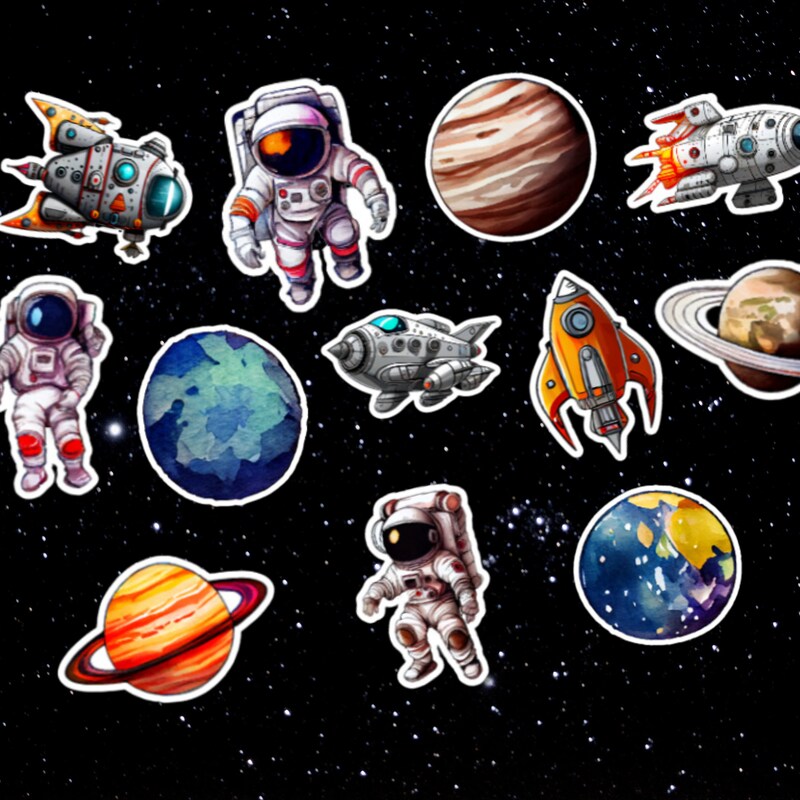 Outer Space Sticker - Etsy