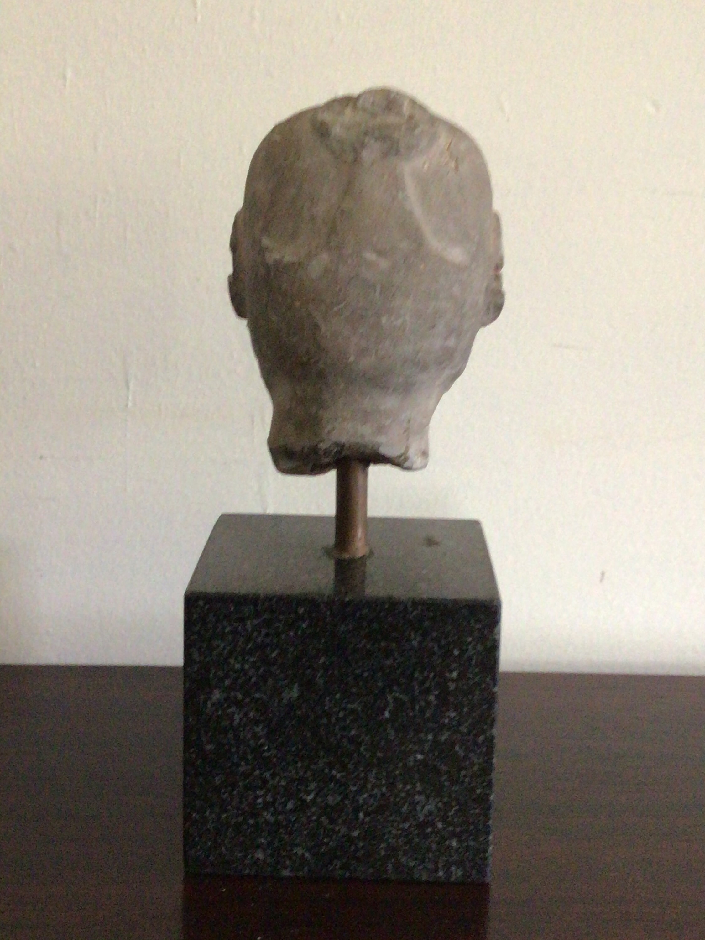 Vintage Oriental Sculptured Clay Head. - Etsy