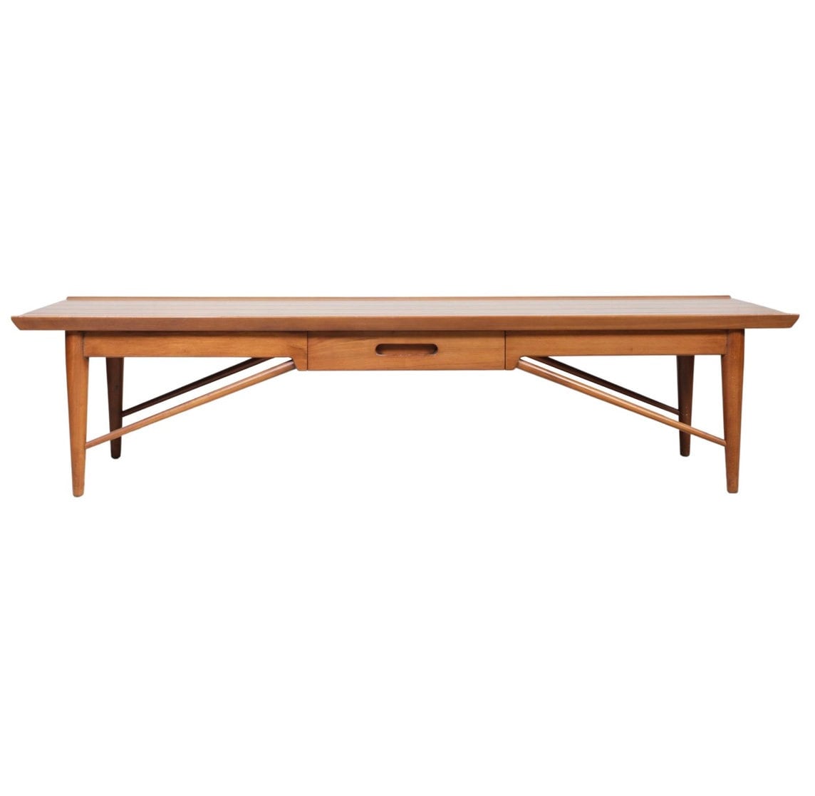 MCM Heritage Henredon Modern Design One Drawer Coffee Table - Etsy