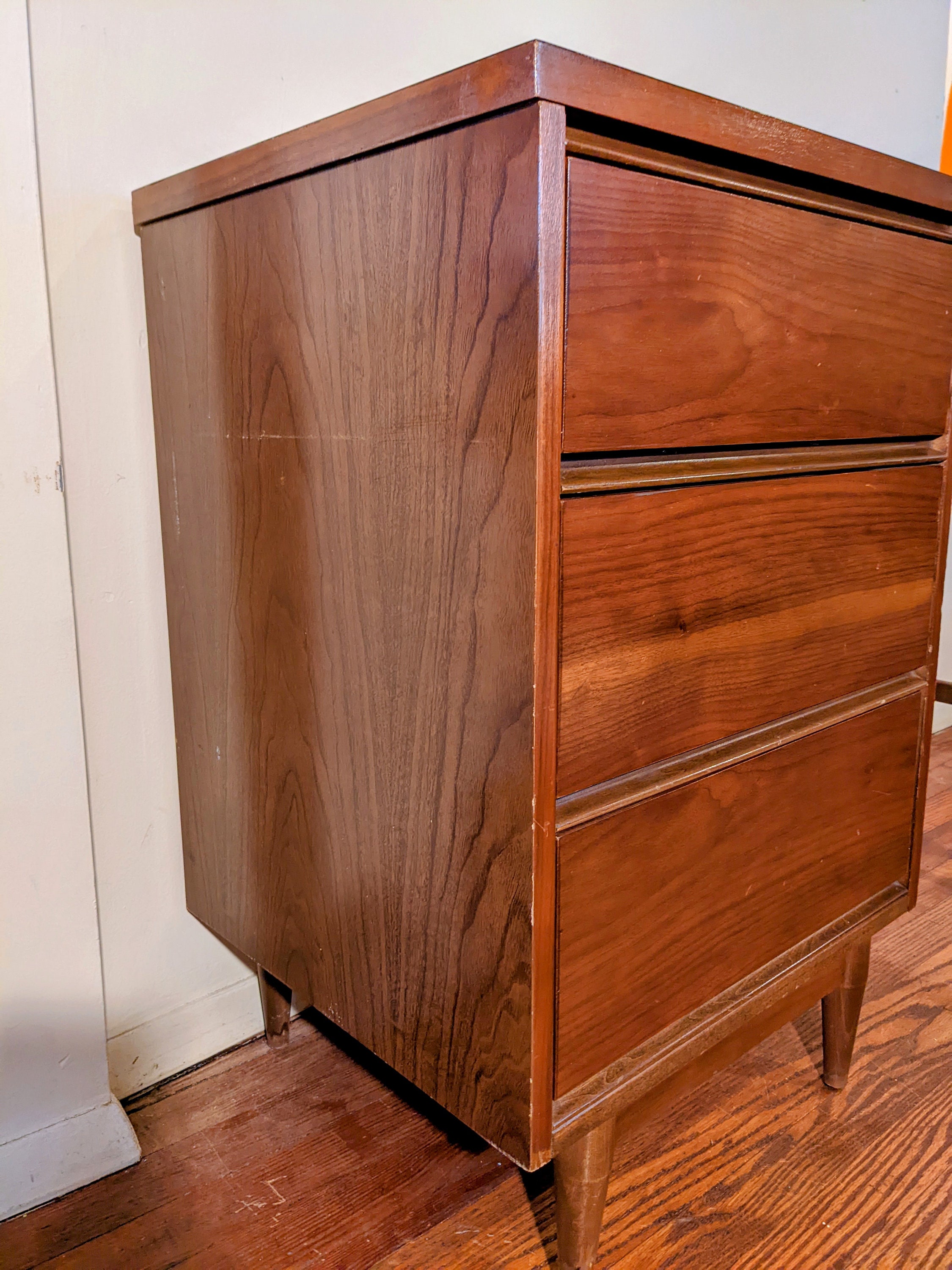 Compact Mid Century Desk Chair - Etsy