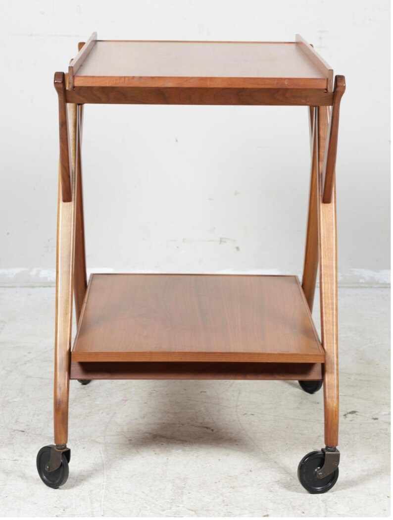 MCM Drexel Declaration Rolling Bar Cart/tea Cart With Serving Tray. - Etsy