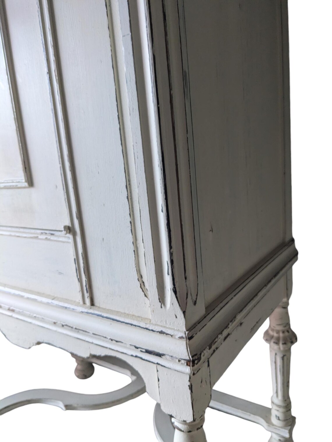 Repurposed Beautiful Antique Radio Cabinet With Porcelain Knobs. - Etsy